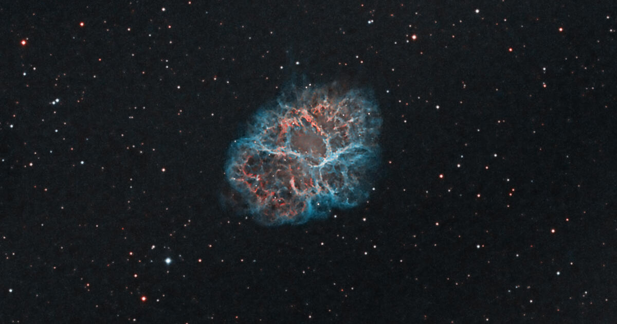 M1 - The Crab Nebula | Telescope Live